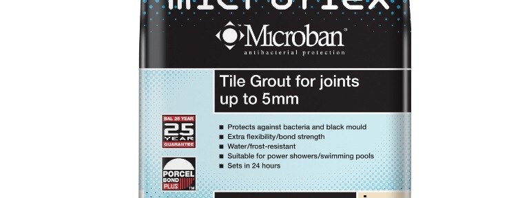 Microban Antibacterial Cementitous Grouts | BAL Adhesives