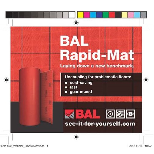 BAL RAPID-MAT SHELF WOBBLER | BAL Adhesives