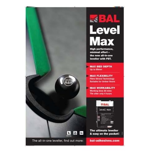 BAL LEVEL MAX POSTER | BAL Adhesives