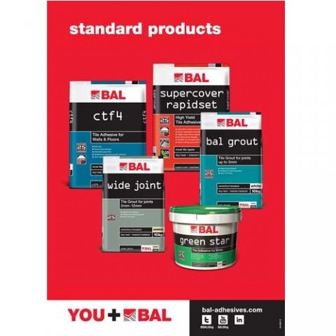 BAL STANDARD PRODUCTS POSTER | BAL Adhesives